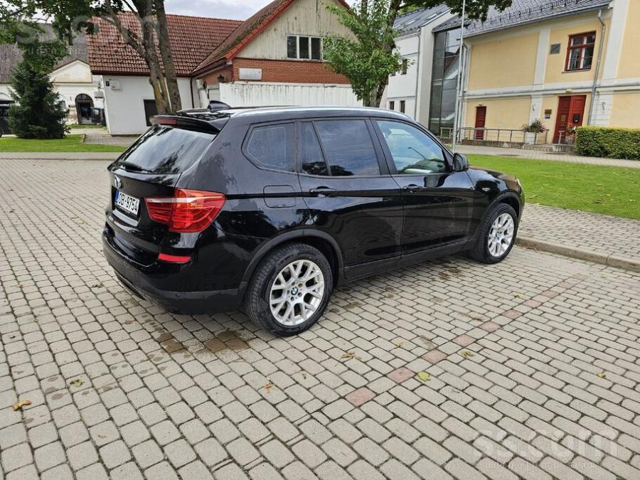 Черный БМВ Х3 2015 в Бауска, объемом двигателя 1.80 л и пробегом 325 тыс. км за 10500 €, фото 3 на AUTOMOTO.COM.LV