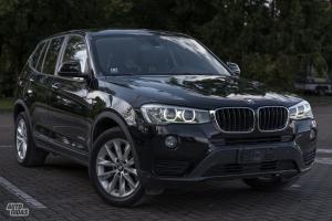 Melns BMW X3 2015 Trakai, ar dzinēja tilpumu 2.00 L un nobraukumu 193 tūkst. km par 12400 €, foto  vietnē AUTOMOTO.COM.LV