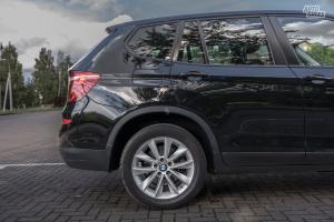 Melns BMW X3 2015 Trakai, ar dzinēja tilpumu 2.00 L un nobraukumu 193 tūkst. km par 12400 €, foto 9 vietnē AUTOMOTO.COM.LV