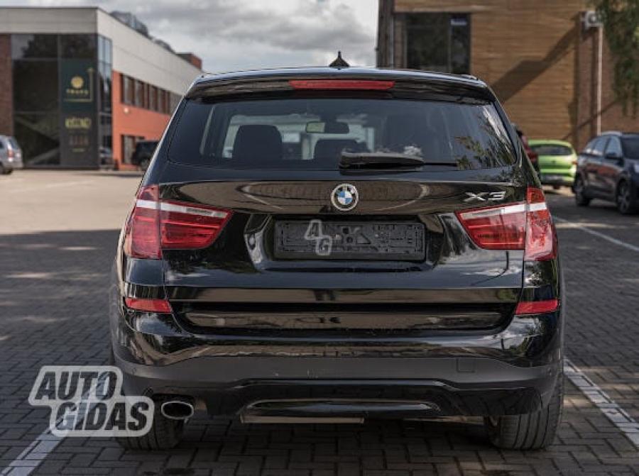 Melns BMW X3 2015 Trakai, ar dzinēja tilpumu 2.00 L un nobraukumu 193 tūkst. km par 12400 €, foto 15 vietnē AUTOMOTO.COM.LV