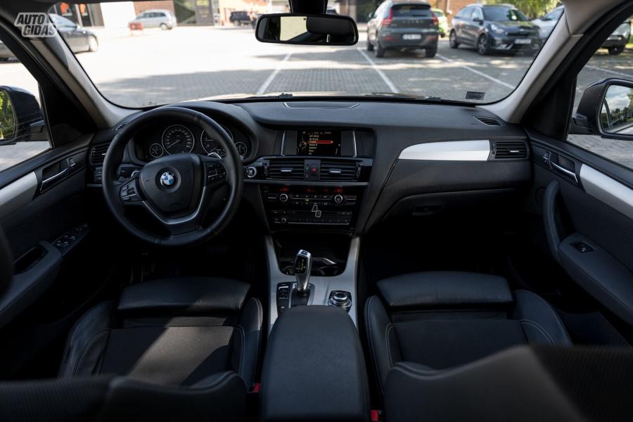 Melns BMW X3 2015 Trakai, ar dzinēja tilpumu 2.00 L un nobraukumu 193 tūkst. km par 12400 €, foto 20 vietnē AUTOMOTO.COM.LV