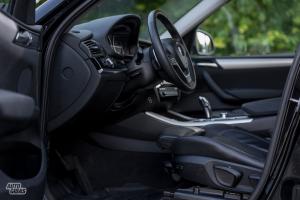 Melns BMW X3 2015 Trakai, ar dzinēja tilpumu 2.00 L un nobraukumu 193 tūkst. km par 12400 €, foto 26 vietnē AUTOMOTO.COM.LV