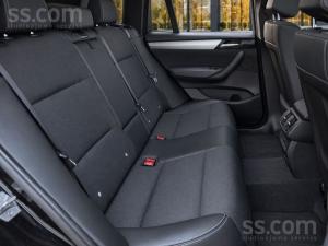 Melns BMW X3 2015 Rīga, ar dzinēja tilpumu 3.00 L un nobraukumu 206 tūkst. km par 15900 €, foto 9 vietnē AUTOMOTO.COM.LV