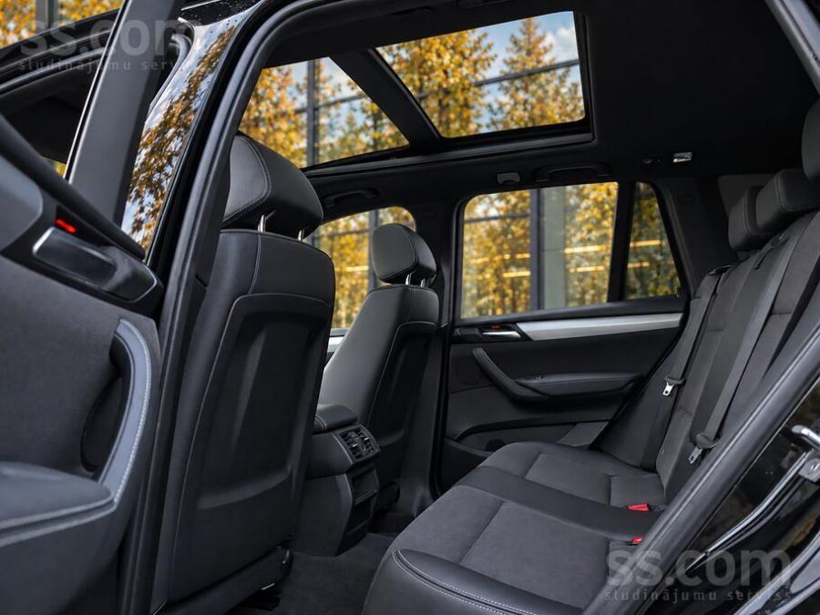 Melns BMW X3 2015 Rīga, ar dzinēja tilpumu 3.00 L un nobraukumu 206 tūkst. km par 15900 €, foto 11 vietnē AUTOMOTO.COM.LV