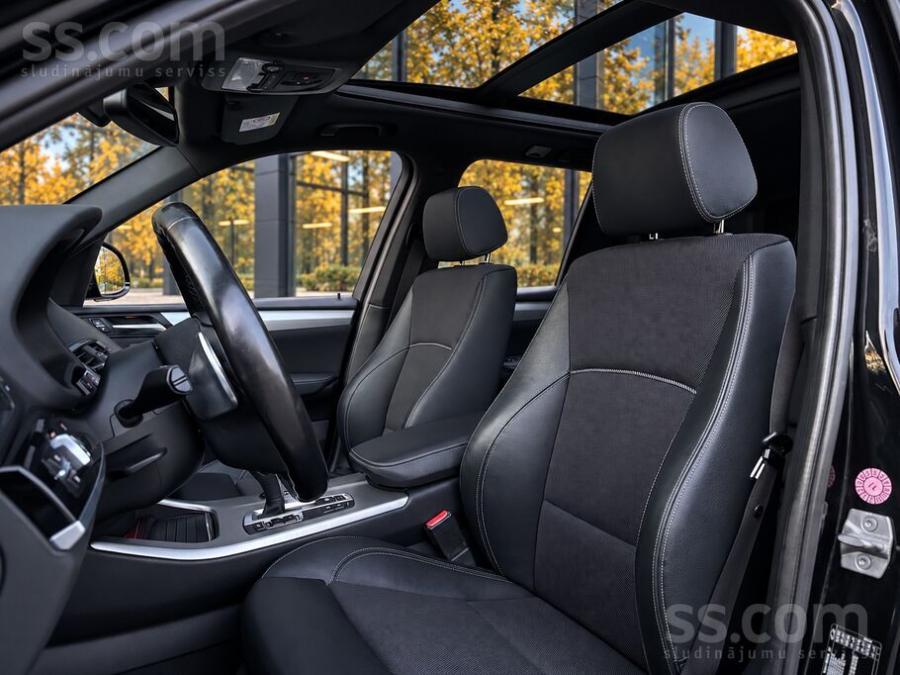 Melns BMW X3 2015 Rīga, ar dzinēja tilpumu 3.00 L un nobraukumu 206 tūkst. km par 15900 €, foto 12 vietnē AUTOMOTO.COM.LV