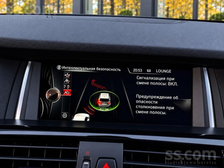 Melns BMW X3 2015 Rīga, ar dzinēja tilpumu 3.00 L un nobraukumu 206 tūkst. km par 15900 €, foto 24 vietnē AUTOMOTO.COM.LV