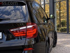 Melns BMW X3 2015 Rīga, ar dzinēja tilpumu 3.00 L un nobraukumu 206 tūkst. km par 15900 €, foto 32 vietnē AUTOMOTO.COM.LV