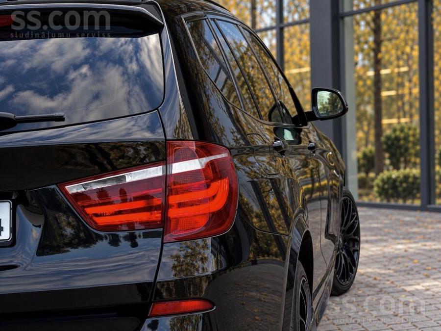 Melns BMW X3 2015 Rīga, ar dzinēja tilpumu 3.00 L un nobraukumu 206 tūkst. km par 15900 €, foto 32 vietnē AUTOMOTO.COM.LV