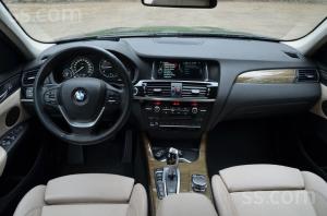 Black BMW X3 2016 in Riga, with an engine capacity of 2.00 L and mileage of 179 thousand km for 16490 €, photo 14 on AUTOMOTO.COM.LV