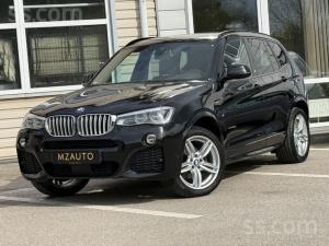 Black BMW X3 2016 in Tukums, with an engine capacity of 3.00 L and mileage of 193 thousand km for 5200 €, photo 2 on AUTOMOTO.COM.LV