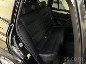 Black BMW X3 2016 in Tukums, with an engine capacity of 3.00 L and mileage of 193 thousand km for 5200 €, photo 8 on AUTOMOTO.COM.LV