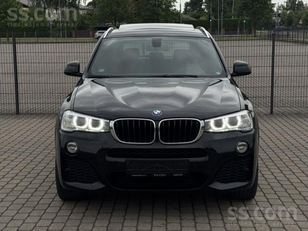 Black BMW X3 2016 in Jelgava, with an engine capacity of 2.00 L and mileage of 280 thousand km for 6950 €, photo 1 on AUTOMOTO.COM.LV