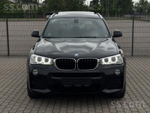 Melns BMW X3 2016 Jelgava, ar dzinēja tilpumu 2.00 L un nobraukumu 280 tūkst. km par 6950 €, foto 1 vietnē AUTOMOTO.COM.LV