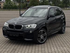 Melns BMW X3 2016 Jelgava, ar dzinēja tilpumu 2.00 L un nobraukumu 280 tūkst. km par 6950 €, foto 2 vietnē AUTOMOTO.COM.LV