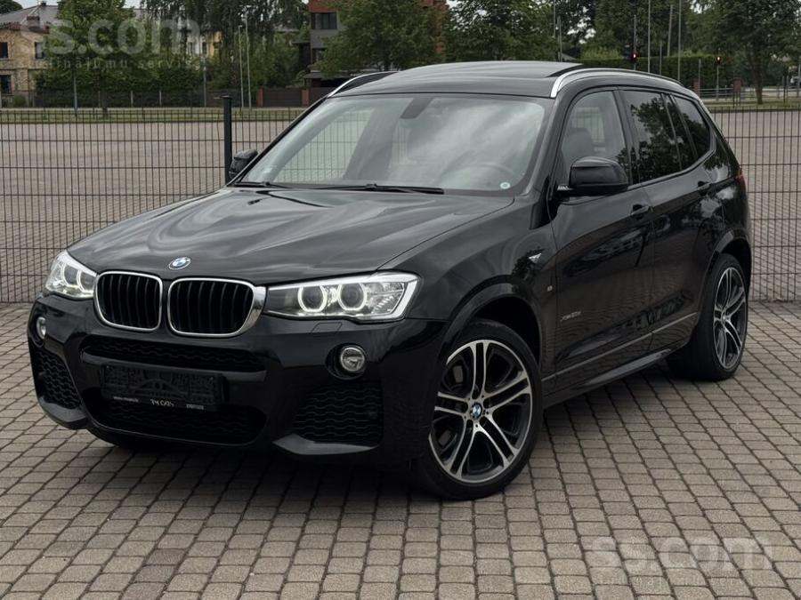 Melns BMW X3 2016 Jelgava, ar dzinēja tilpumu 2.00 L un nobraukumu 280 tūkst. km par 6950 €, foto 2 vietnē AUTOMOTO.COM.LV