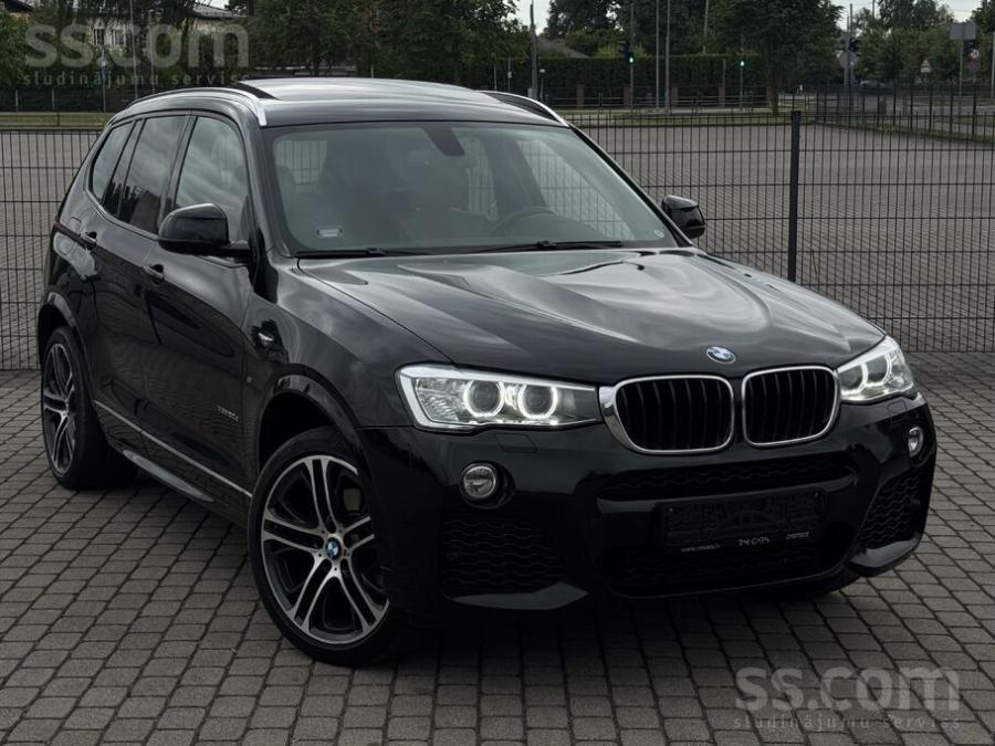 Melns BMW X3 2016 Jelgava, ar dzinēja tilpumu 2.00 L un nobraukumu 280 tūkst. km par 6950 €, foto 3 vietnē AUTOMOTO.COM.LV