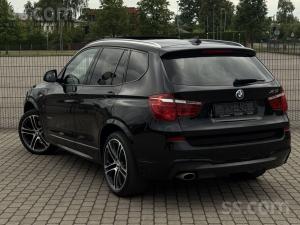 Melns BMW X3 2016 Jelgava, ar dzinēja tilpumu 2.00 L un nobraukumu 280 tūkst. km par 6950 €, foto 4 vietnē AUTOMOTO.COM.LV