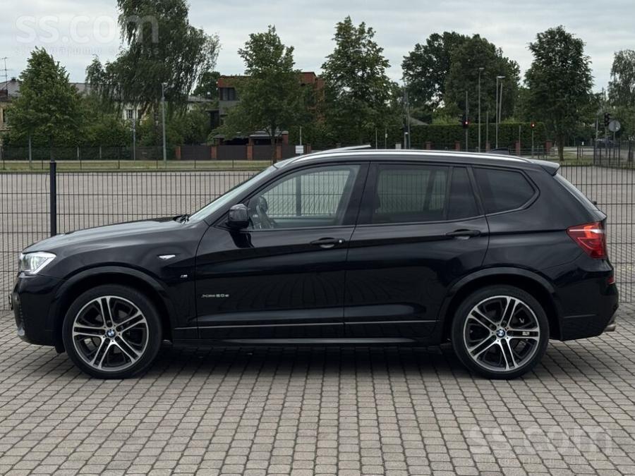 Melns BMW X3 2016 Jelgava, ar dzinēja tilpumu 2.00 L un nobraukumu 280 tūkst. km par 6950 €, foto 7 vietnē AUTOMOTO.COM.LV