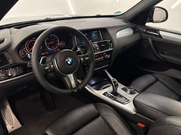 Black BMW X3 2016 in Marijampole, with an engine capacity of 2.99 L and mileage of 223 thousand km for 16999 €, photo 2 on AUTOMOTO.COM.LV