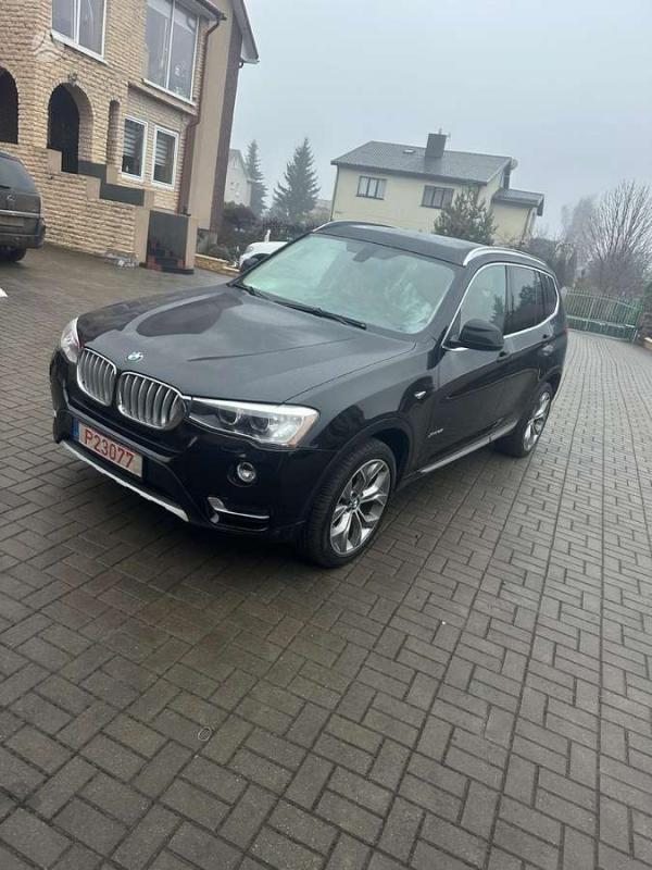 Melns BMW X3 2016 Viļņa, ar dzinēja tilpumu 2.00 L un nobraukumu 290 tūkst. km par 13600 €, foto 1 vietnē AUTOMOTO.COM.LV