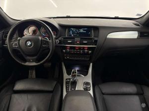 Black BMW X3 2016 in Marijampole, with an engine capacity of 2.99 L and mileage of 245 thousand km for 16850 €, photo 26 on AUTOMOTO.COM.LV
