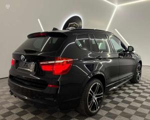 Black BMW X3 2016 in Marijampole, with an engine capacity of 2.99 L and mileage of 245 thousand km for 16850 €, photo 30 on AUTOMOTO.COM.LV