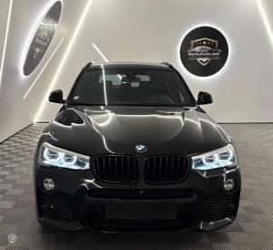Black BMW X3 2016 in Marijampole, with an engine capacity of 2.99 L and mileage of 245 thousand km for 16850 €, photo 31 on AUTOMOTO.COM.LV