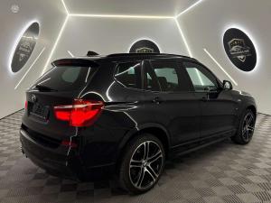 Black BMW X3 2016 in Marijampole, with an engine capacity of 2.99 L and mileage of 245 thousand km for 16850 €, photo 34 on AUTOMOTO.COM.LV