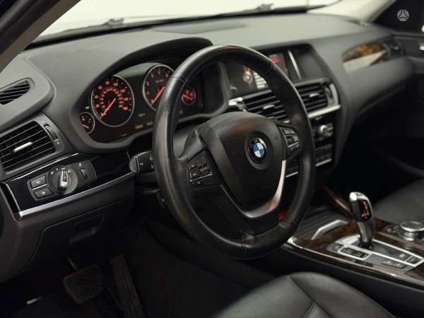 Melns BMW X3 2016 Viļņa, ar dzinēja tilpumu 2.00 L un nobraukumu 136 tūkst. km par 13990 €, foto 9 vietnē AUTOMOTO.COM.LV
