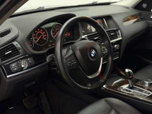 Black BMW X3 2016 in Vilnius, with an engine capacity of 2.00 L and mileage of 136 thousand km for 13990 €, photo 9 on AUTOMOTO.COM.LV