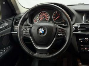 Black BMW X3 2016 in Vilnius, with an engine capacity of 2.00 L and mileage of 136 thousand km for 13990 €, photo 18 on AUTOMOTO.COM.LV