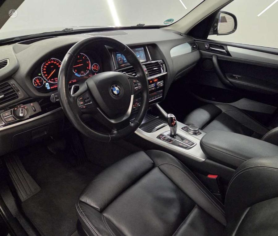 Melns BMW X3 2016 Marijampole, ar dzinēja tilpumu 2.00 L un nobraukumu 235 tūkst. km par 16450 €, foto 2 vietnē AUTOMOTO.COM.LV
