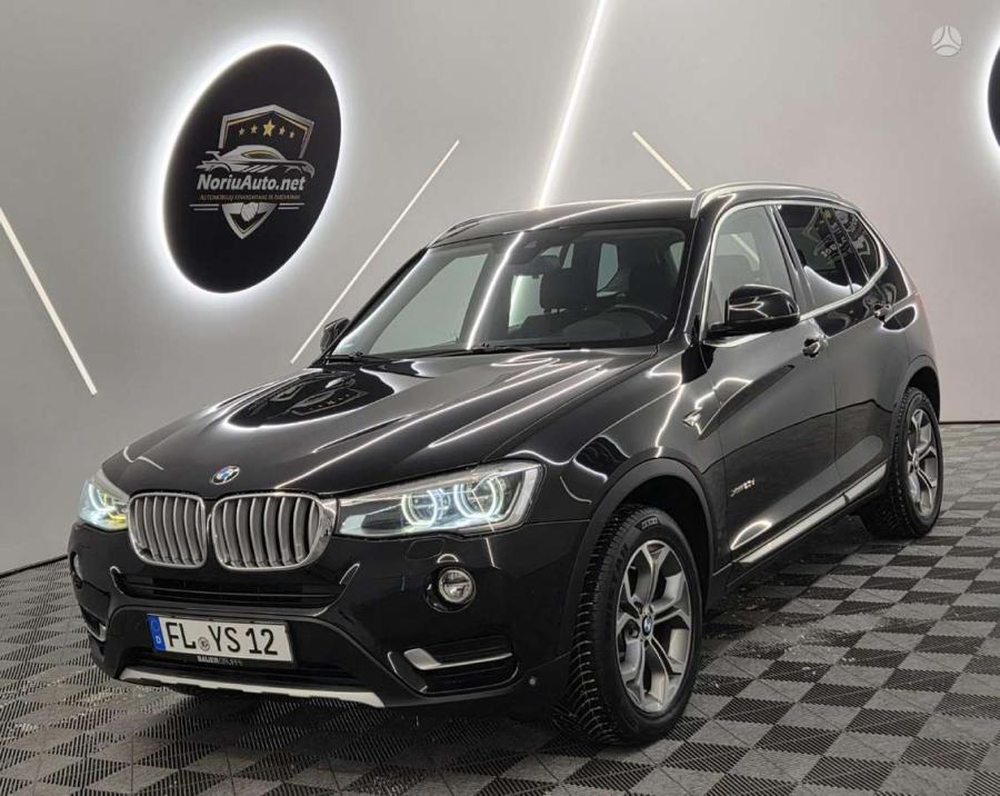 Melns BMW X3 2016 Marijampole, ar dzinēja tilpumu 2.00 L un nobraukumu 235 tūkst. km par 16450 €, foto 26 vietnē AUTOMOTO.COM.LV