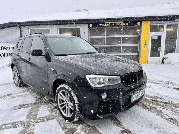 Black BMW X3 2016 in Siauliai, with an engine capacity of 2.00 L and mileage of 195 thousand km for 15300 €, photo 2 on AUTOMOTO.COM.LV