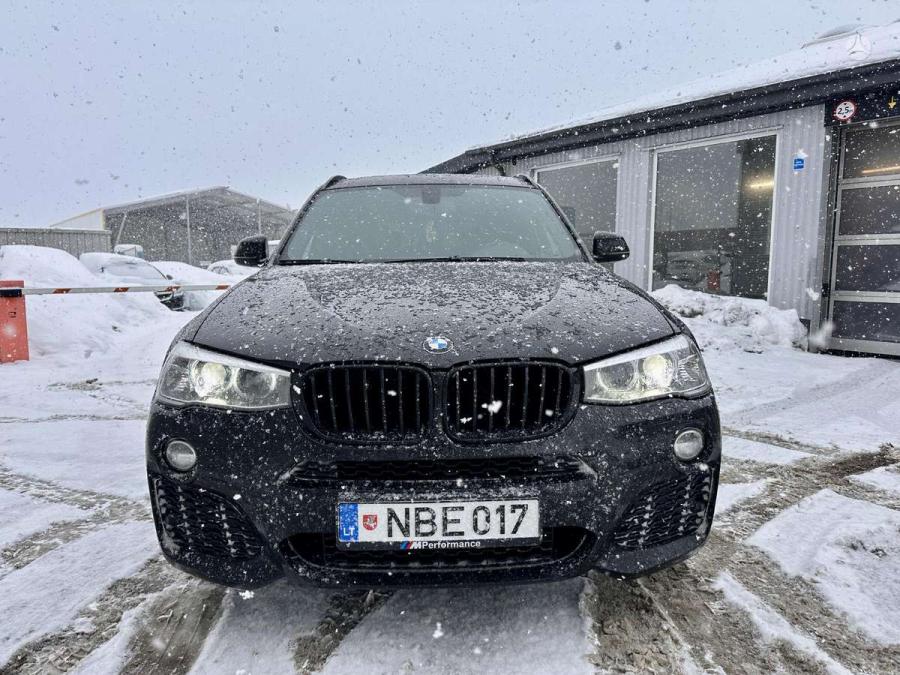Black BMW X3 2016 in Siauliai, with an engine capacity of 2.00 L and mileage of 195 thousand km for 15300 €, photo 3 on AUTOMOTO.COM.LV