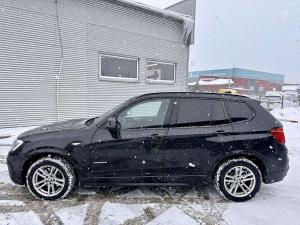 Black BMW X3 2016 in Siauliai, with an engine capacity of 2.00 L and mileage of 195 thousand km for 15300 €, photo 5 on AUTOMOTO.COM.LV