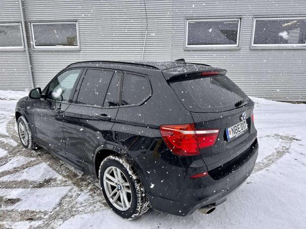 Black BMW X3 2016 in Siauliai, with an engine capacity of 2.00 L and mileage of 195 thousand km for 15300 €, photo 8 on AUTOMOTO.COM.LV
