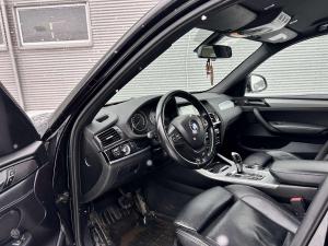 Black BMW X3 2016 in Siauliai, with an engine capacity of 2.00 L and mileage of 195 thousand km for 15300 €, photo 10 on AUTOMOTO.COM.LV