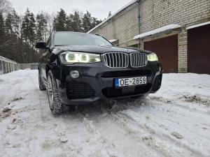 Melns BMW X3 2016 Rīga, ar dzinēja tilpumu 3.00 L un nobraukumu 202 tūkst. km par 21000 €, foto  vietnē AUTOMOTO.COM.LV