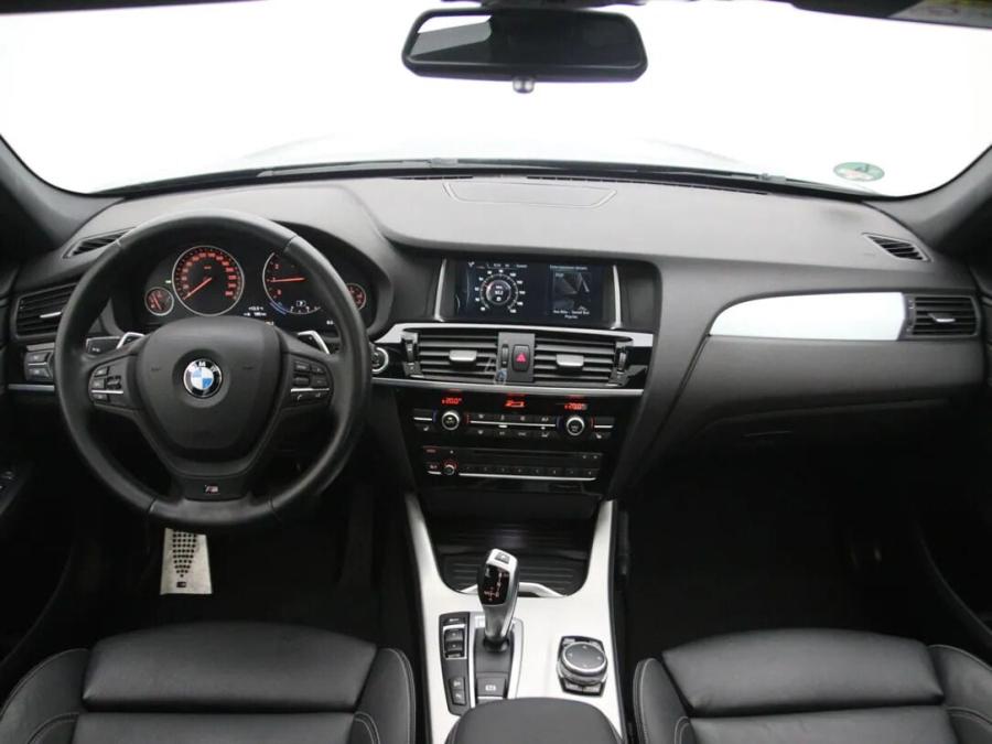Black BMW X3 2016 in Vilnius, with an engine capacity of 2.00 L and mileage of 195 thousand km for 15999 €, photo 3 on AUTOMOTO.COM.LV