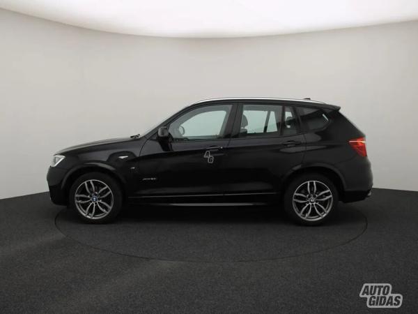Black BMW X3 2016 in Vilnius, with an engine capacity of 2.00 L and mileage of 195 thousand km for 15999 €, photo 6 on AUTOMOTO.COM.LV