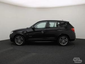 Black BMW X3 2016 in Vilnius, with an engine capacity of 2.00 L and mileage of 195 thousand km for 15999 €, photo 7 on AUTOMOTO.COM.LV