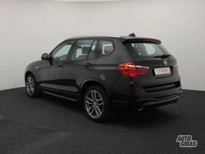 Black BMW X3 2016 in Vilnius, with an engine capacity of 2.00 L and mileage of 195 thousand km for 15999 €, photo 8 on AUTOMOTO.COM.LV