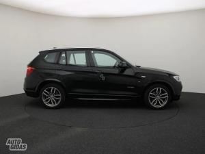 Black BMW X3 2016 in Vilnius, with an engine capacity of 2.00 L and mileage of 195 thousand km for 15999 €, photo 10 on AUTOMOTO.COM.LV