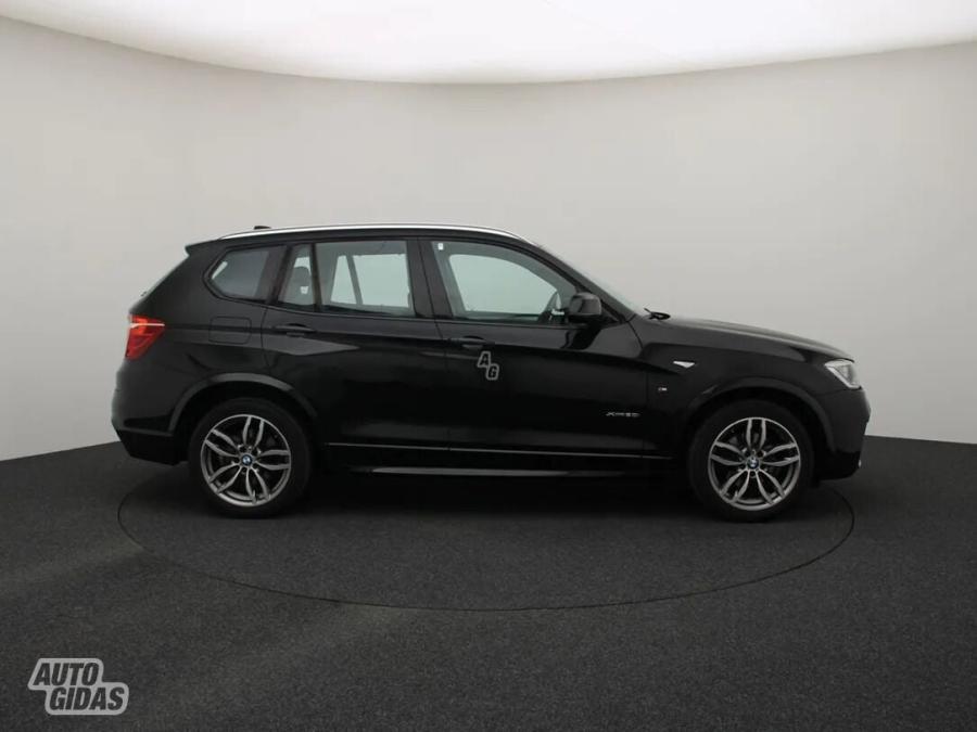 Black BMW X3 2016 in Vilnius, with an engine capacity of 2.00 L and mileage of 195 thousand km for 15999 €, photo 10 on AUTOMOTO.COM.LV