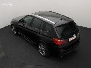 Black BMW X3 2016 in Vilnius, with an engine capacity of 2.00 L and mileage of 195 thousand km for 15999 €, photo 13 on AUTOMOTO.COM.LV