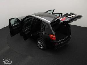 Black BMW X3 2016 in Vilnius, with an engine capacity of 2.00 L and mileage of 195 thousand km for 15999 €, photo 14 on AUTOMOTO.COM.LV