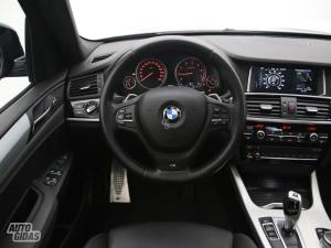 Black BMW X3 2016 in Vilnius, with an engine capacity of 2.00 L and mileage of 195 thousand km for 15999 €, photo 18 on AUTOMOTO.COM.LV