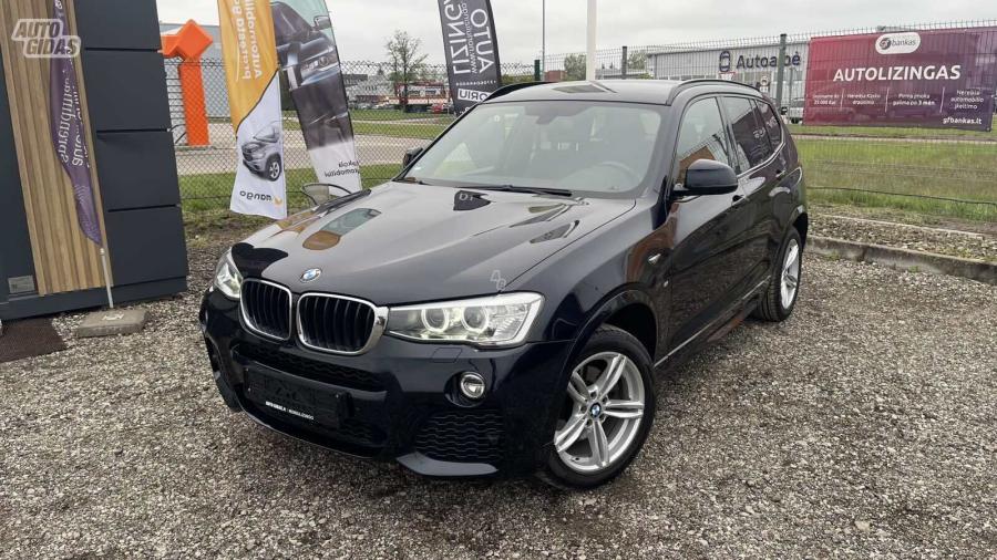 Black BMW X3 2016 in Marijampole, with an engine capacity of 2.00 L and mileage of 256 thousand km for 16300 €, photo 3 on AUTOMOTO.COM.LV