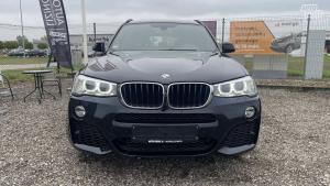 Black BMW X3 2016 in Marijampole, with an engine capacity of 2.00 L and mileage of 256 thousand km for 16300 €, photo 5 on AUTOMOTO.COM.LV